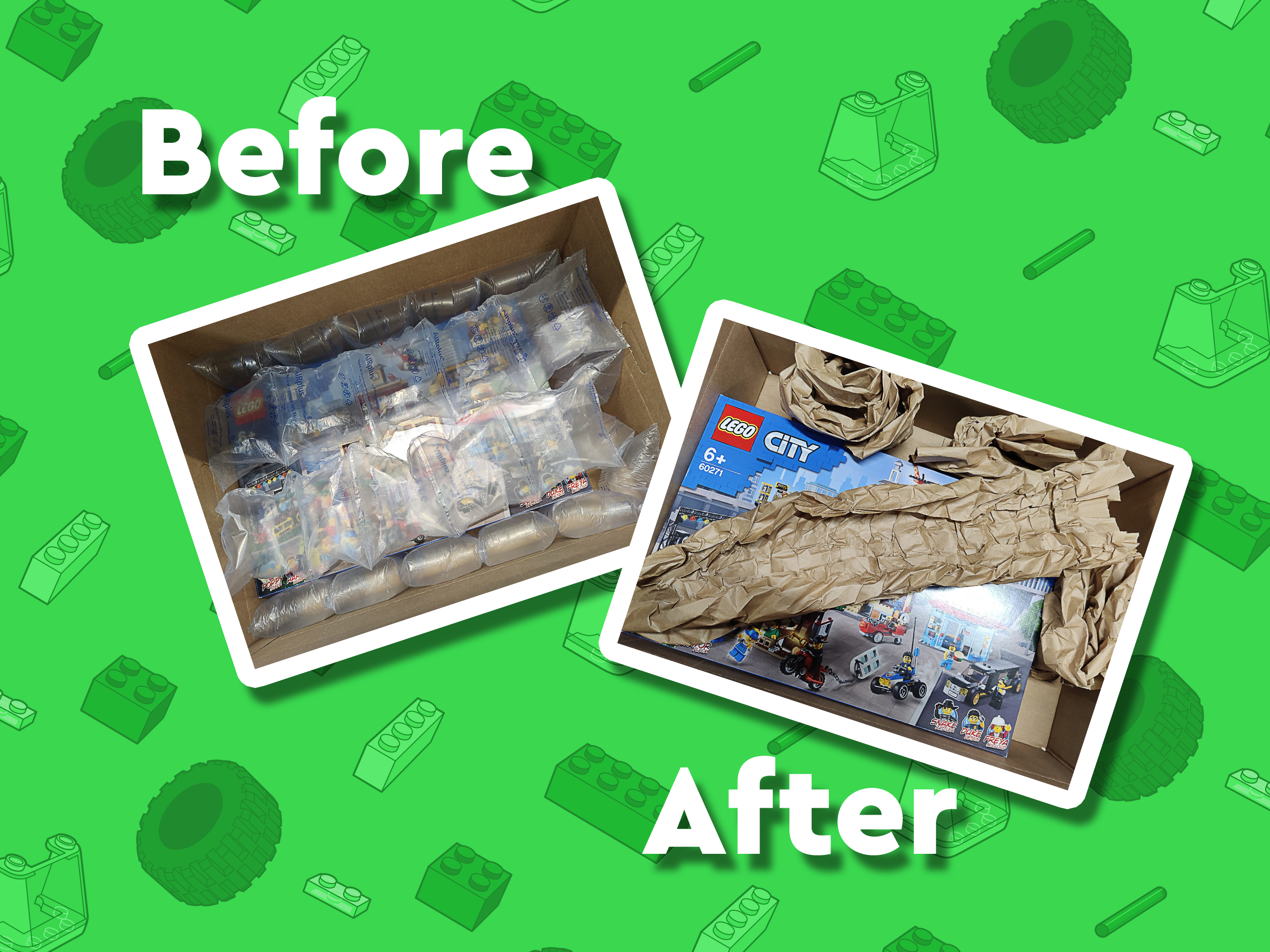 Packaging in ecommerce - Sustainability - LEGO.com US